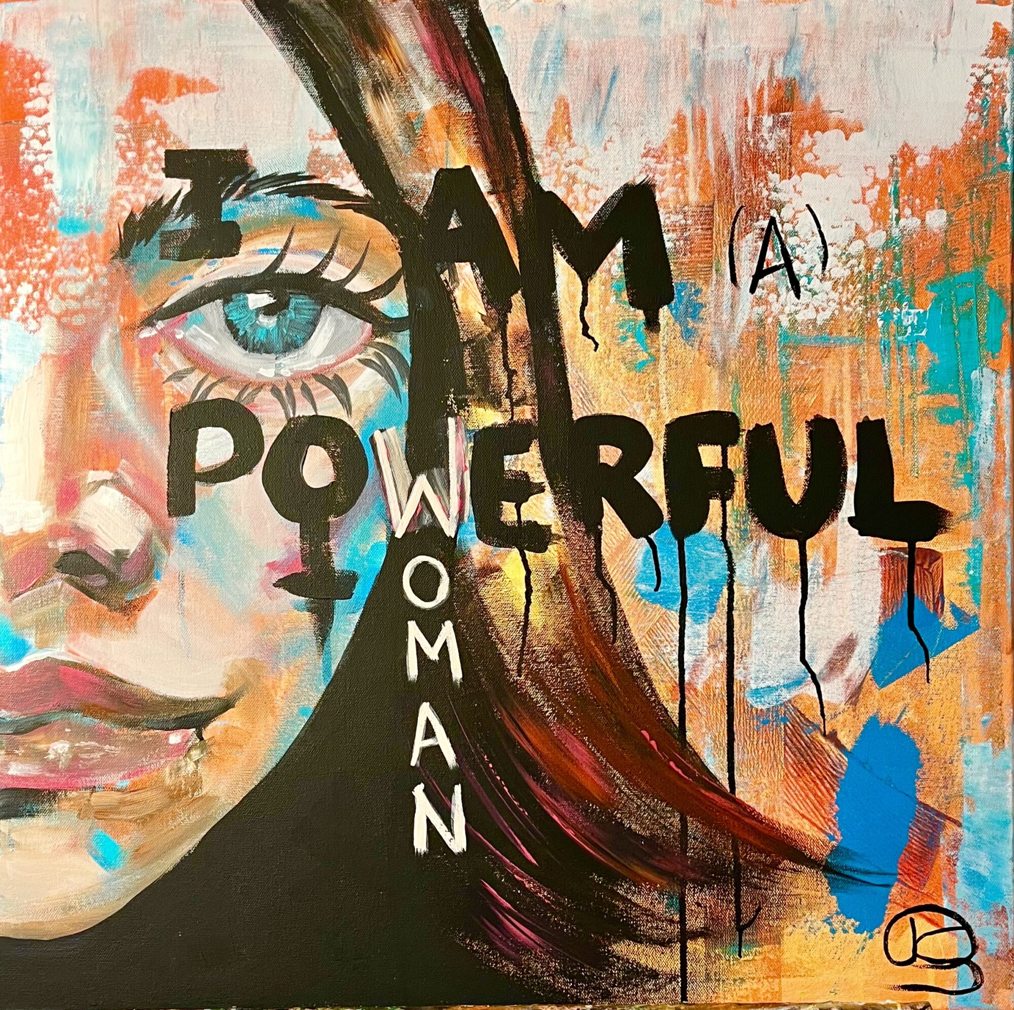 I am powerful - Zeitgeist Art